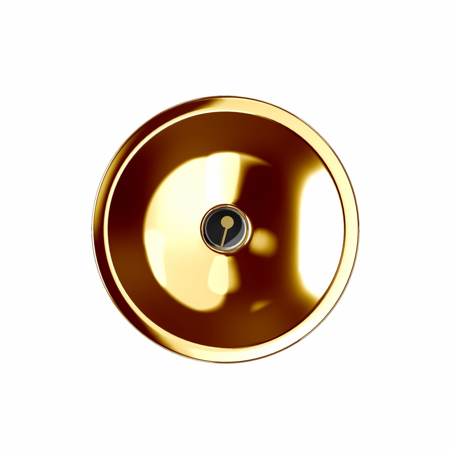 23K gold plated and black Pencil Sharpener - El Casco