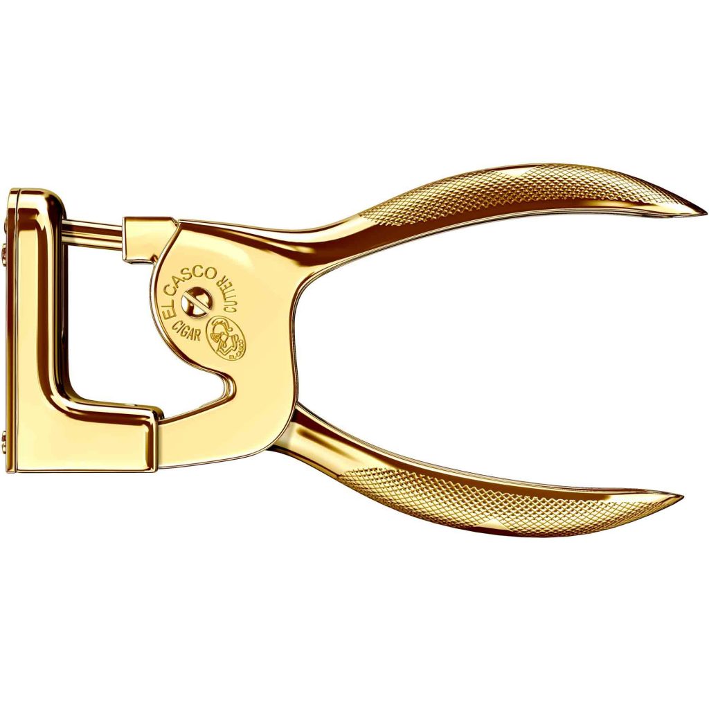 Gold Cigar Cutter - El Casco