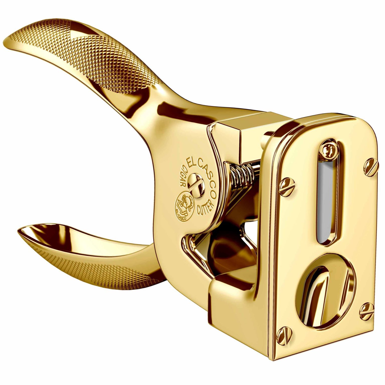 Gold Cigar Cutter - El Casco