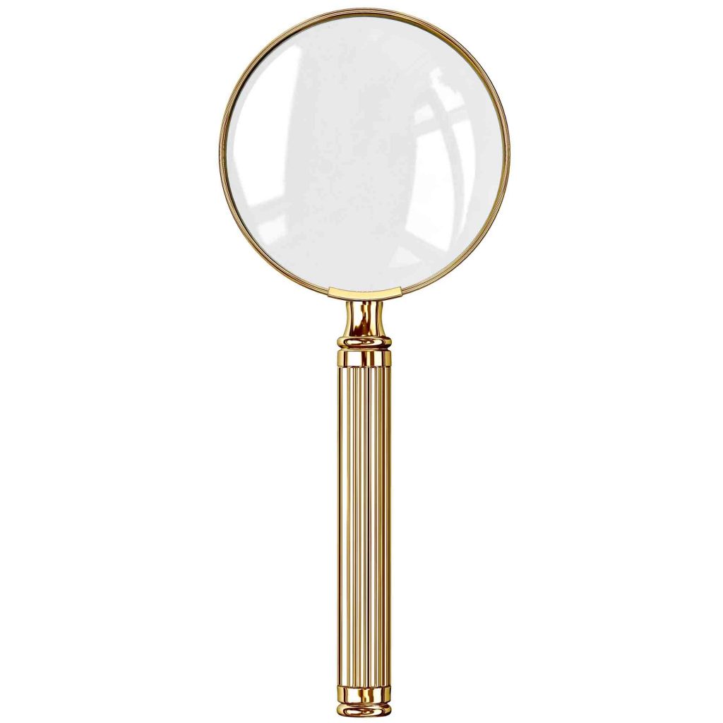 23K gold plated classic Magnifier - El Casco