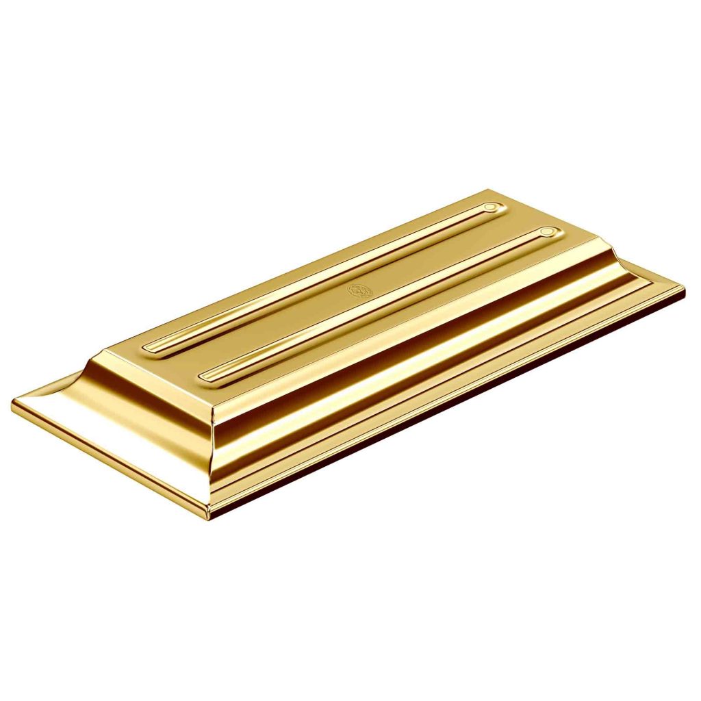 23K gold plated Horizontal Pen Holder - El Casco