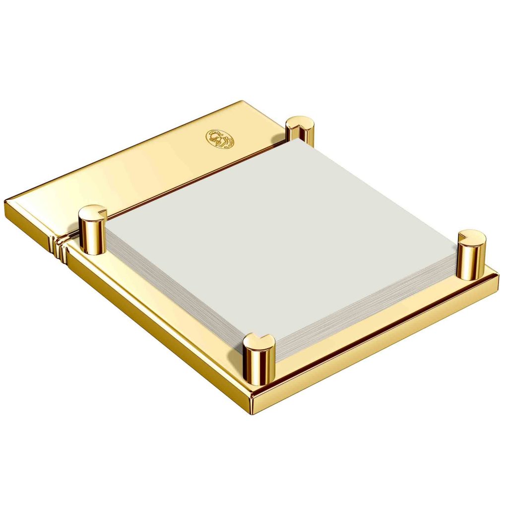 Gold Sticky Note Holder - El Casco